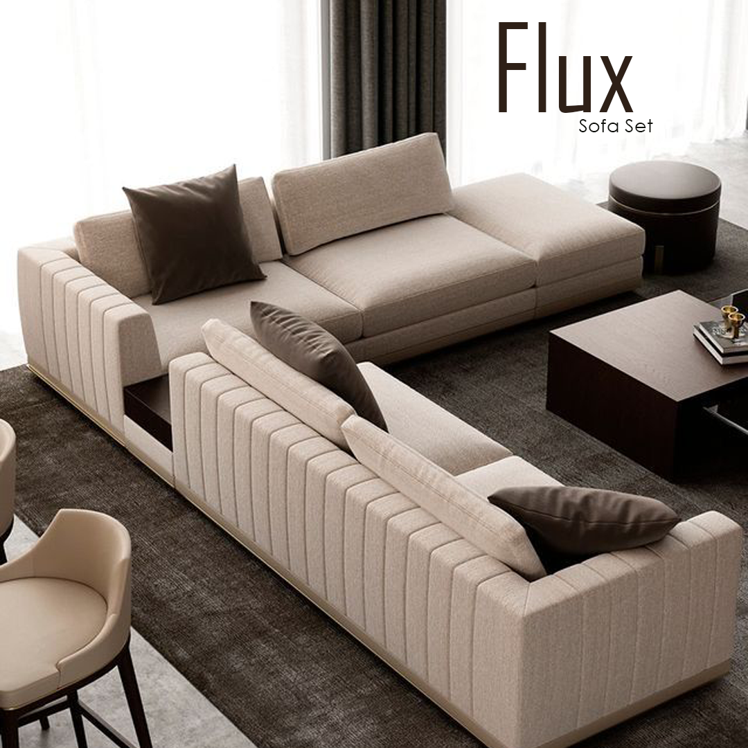Flux Sofa Set (6 Seater) – WOODEN HUB