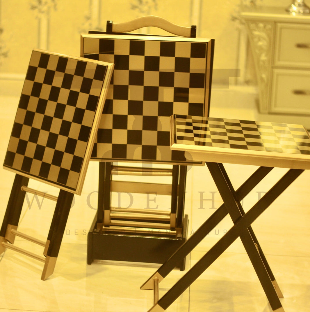 FOLDABLE TABLE SETS – WOODEN HUB