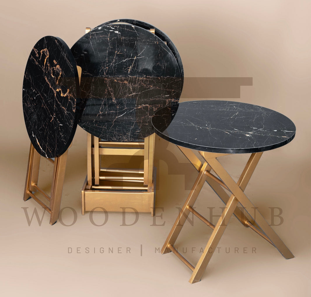 FOLDABLE TABLE SETS – WOODEN HUB